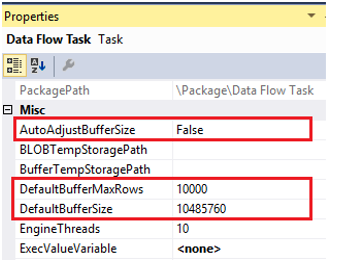 SQL Server 2016 SSIS Data Flow Buffer Auto Sizing capability benefits data loading on Clustered ...
