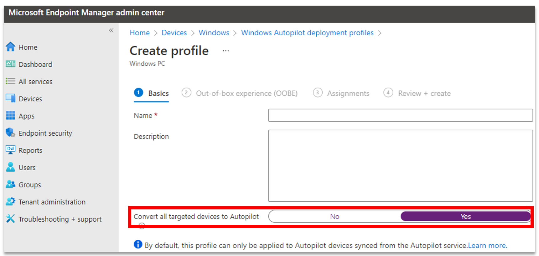 Auto-Pilot for Existing Windows Devices | Microsoft Community Hub