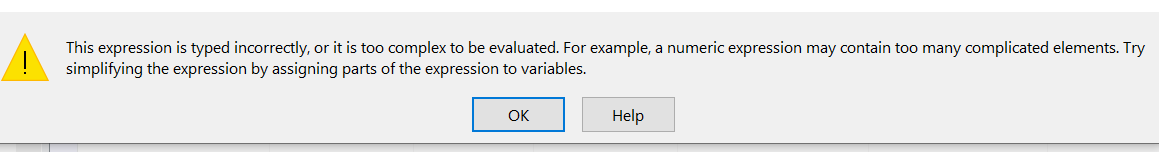 Date Filter Form (too complex error) | Microsoft Community Hub