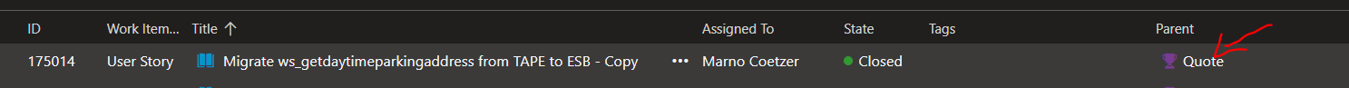 Devops Query Showing Feature Number Instead Of Name When Exported To Excel Microsoft Community Hub 0638
