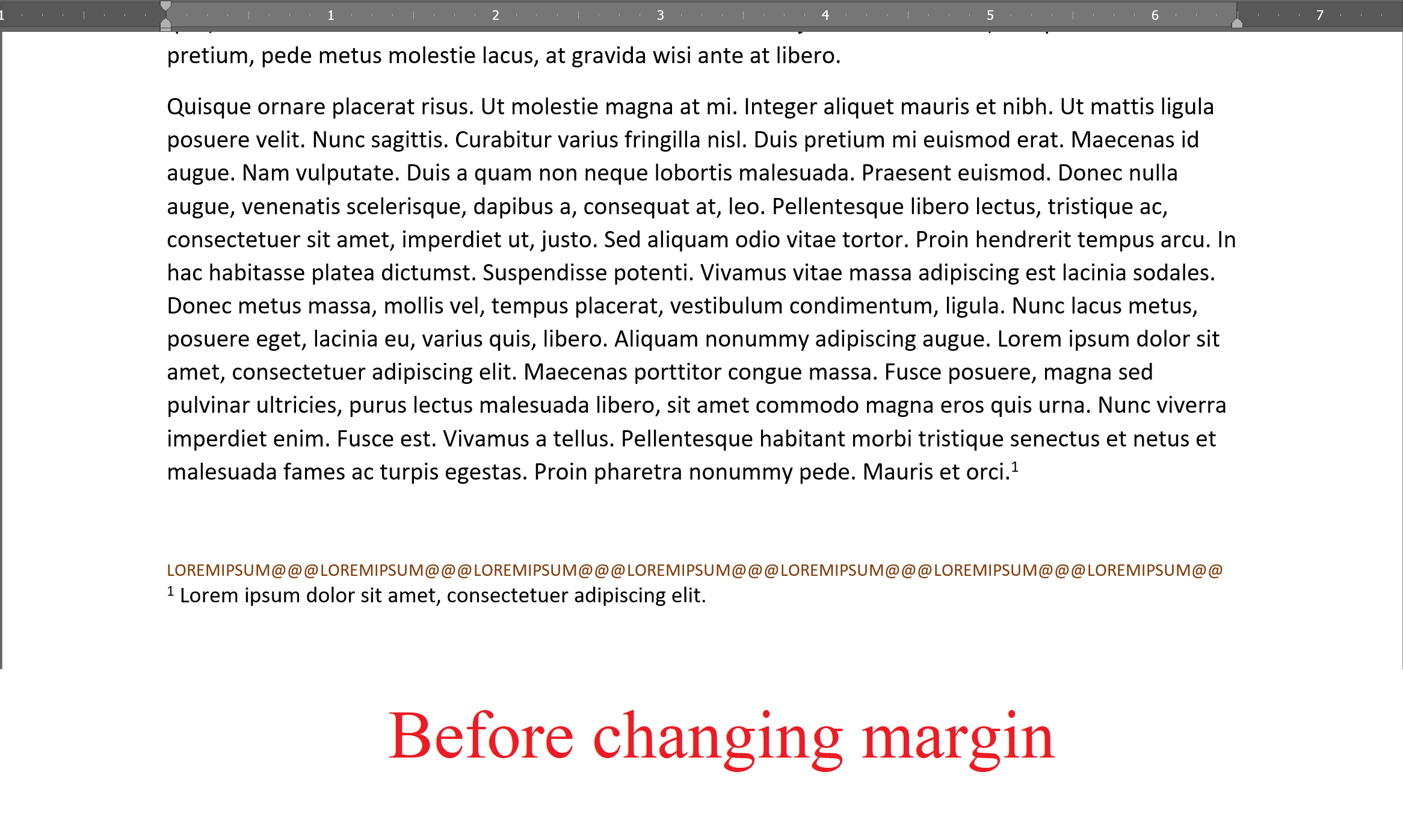 Use continuously repeated text as footnote/endnote separator ...