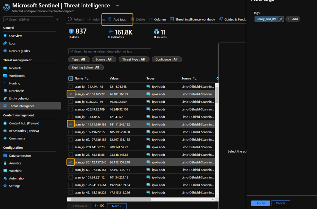 New Blog Post | How to Edit Threat Indicators in Microsoft Sentinel ...