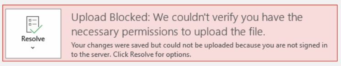 Permission Error in Excel | Microsoft Community Hub