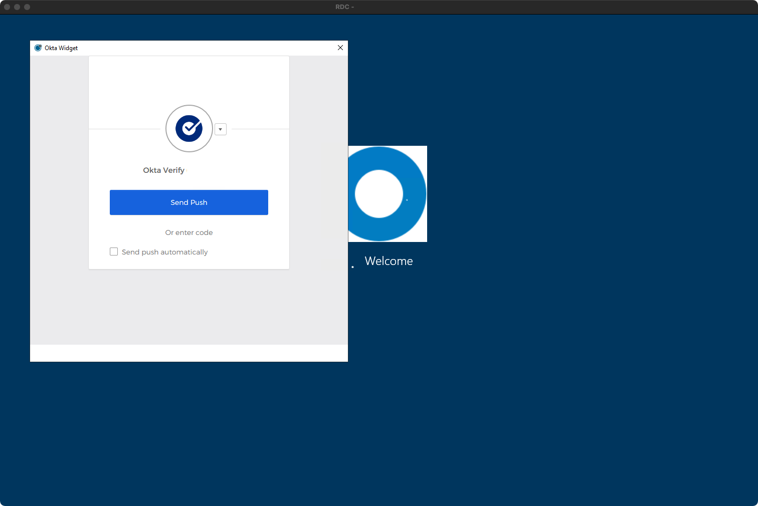 RDP for Mac breaks on Okta Multi-factor authentication screen ...