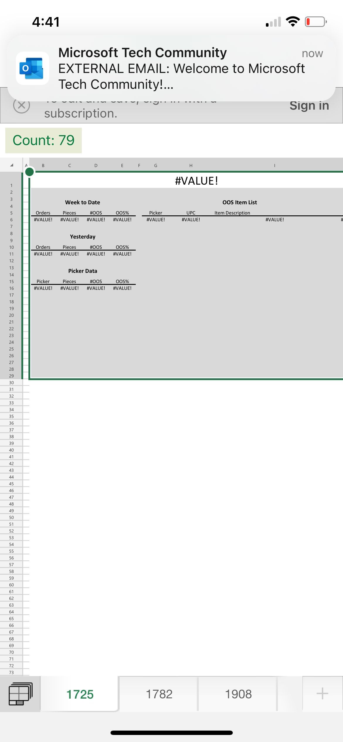 #Value! error | Microsoft Community Hub