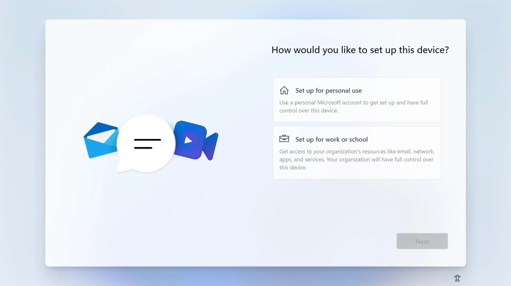 Support tip: Unblock Windows “Set up for Work or School” enrollment ...