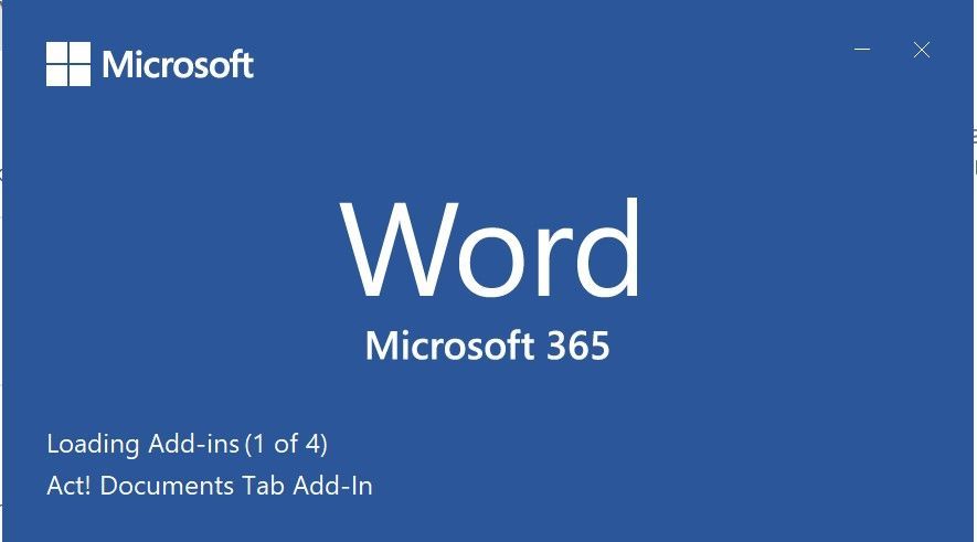 Office 365 Application Splash Screen / Start Screen | Microsoft ...