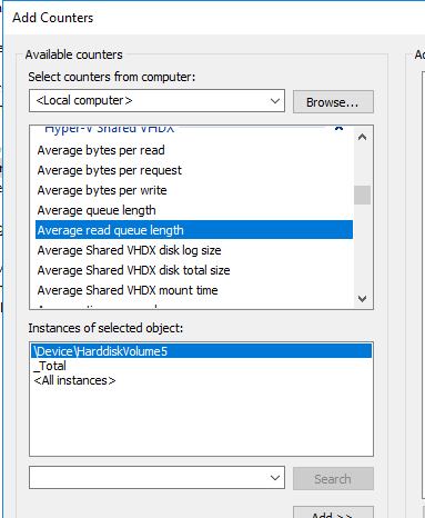 Map "\Device\HarddiskVolumeX" to "Shared Drive name" when using performance counters | Microsoft ...