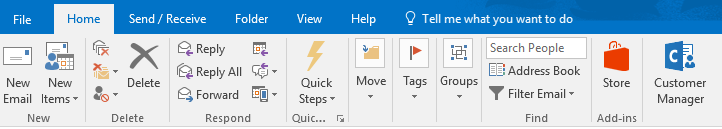 Getting Started with Outlook Customer Manager
