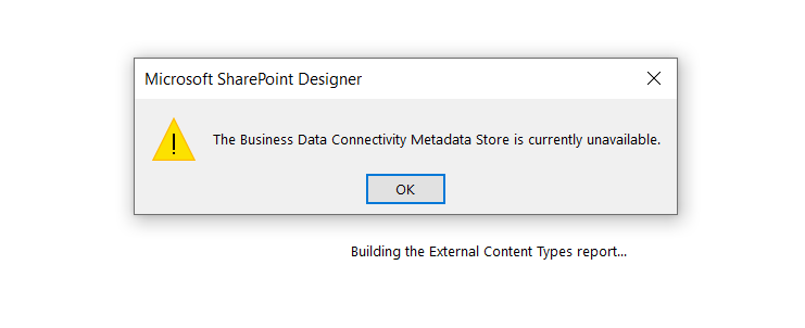 Business Connectivity Data Services in O365 | Microsoft Community Hub