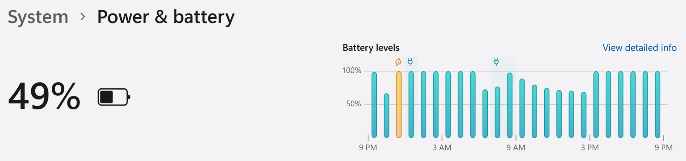 Windows 11 Surface Book 3 – strange battery levels display | Microsoft ...