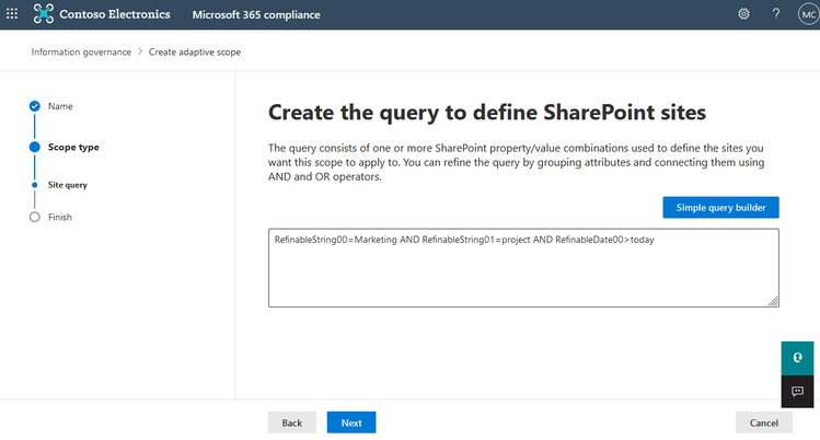 Using Custom SharePoint Site Properties to Apply Microsoft 365 Retention with Adaptive Policy ...