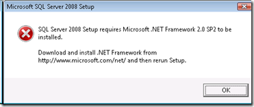SQL Server 2008 Express, .Net Framework 2.0 SP2, and 3.5 SP1 explained ...