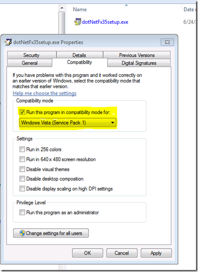 Installing .NET 3.5 Framework for SQL Server 2008 on a Windows 7 ...