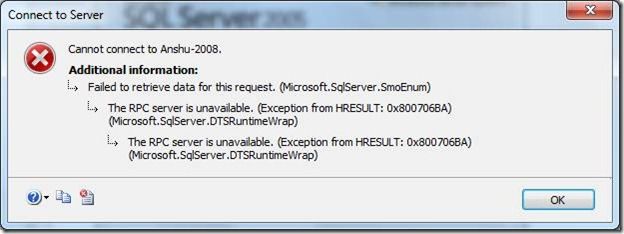 Connecting to remote SQL Server Integration Service from SQL Server management Studio ...