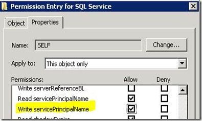 What SPN do I use and how does it get there? | Microsoft Community Hub
