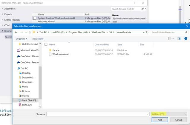 Desktop Bridge – Enhancing a desktop application with the UWP APIs ...
