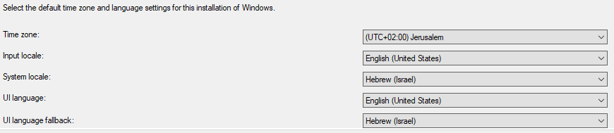 Intune auto pilot international settings | Microsoft Community Hub
