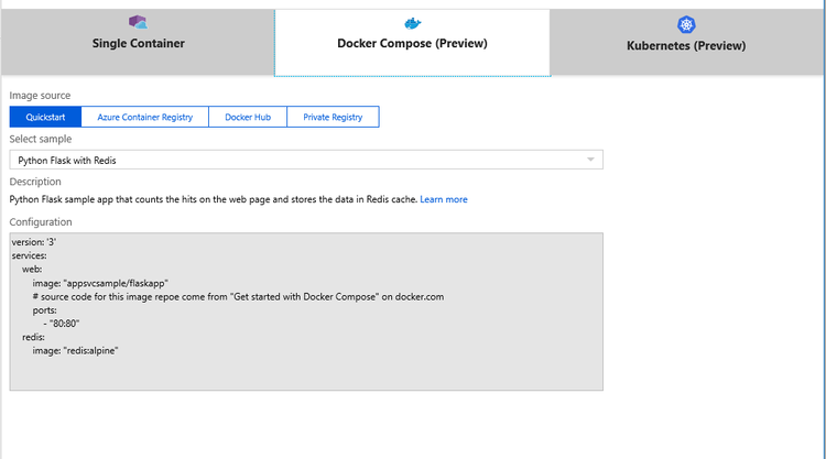 Deploy a Docker multi-container application on Azure Web Apps ...