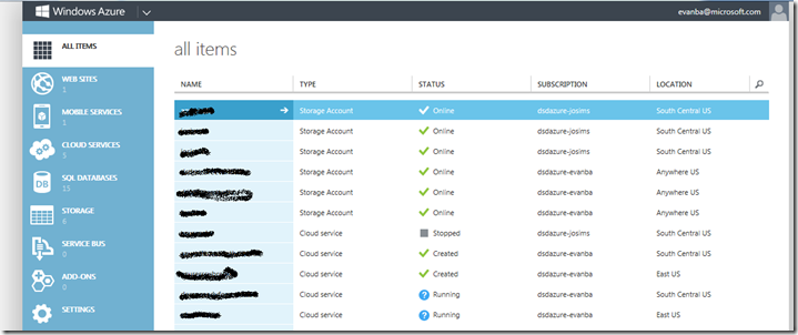 Ack! Where the heck did Azure Reporting and Data Sync go ...