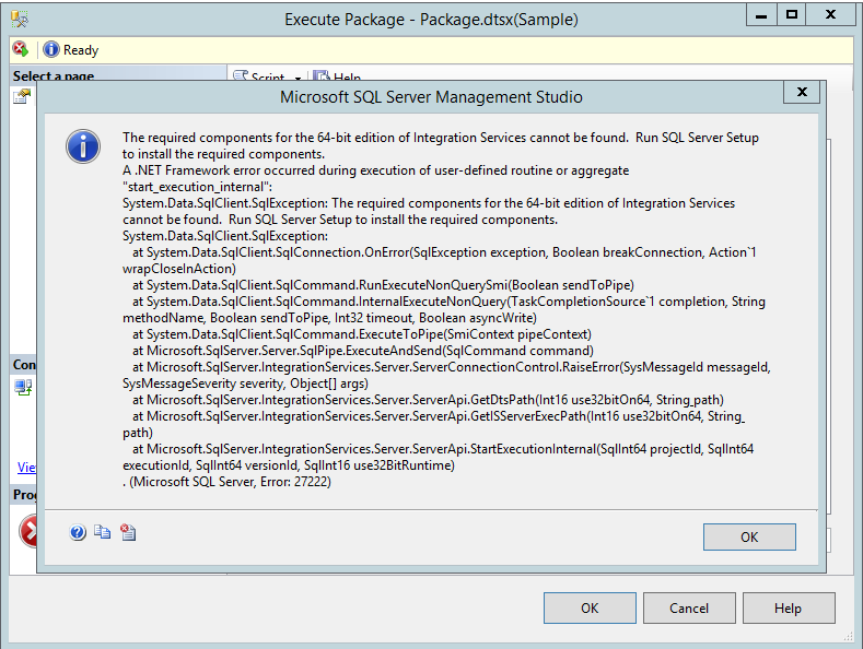 Import / Deployment / Execution of SSIS packages fails after you ...