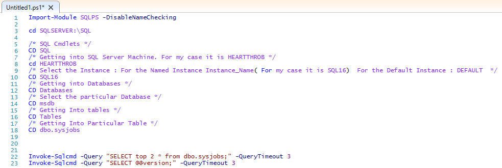 Connecting to SQL Server Using PowerShell | Microsoft Community Hub