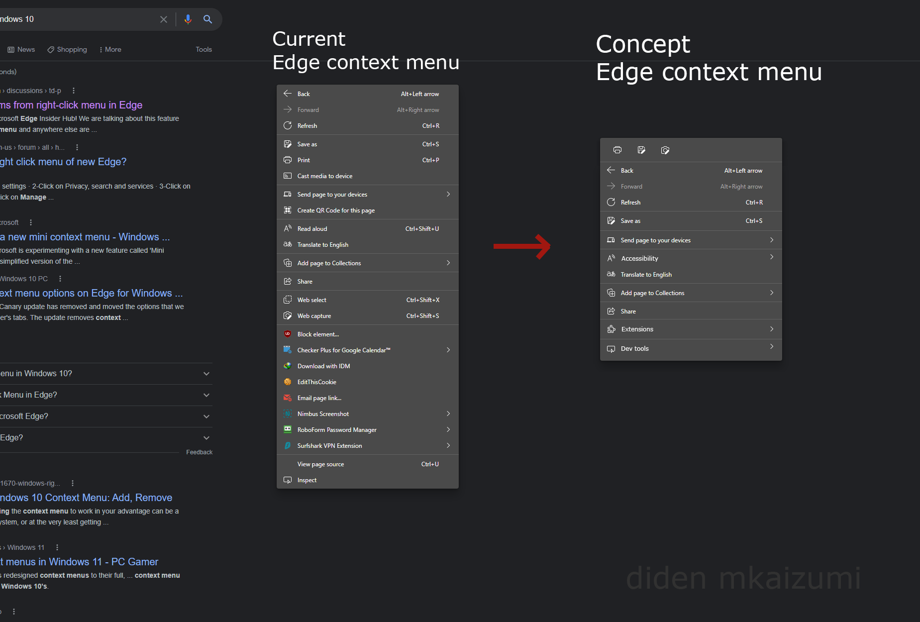 dear Microsoft Edge... about Context Menu | Microsoft Community Hub