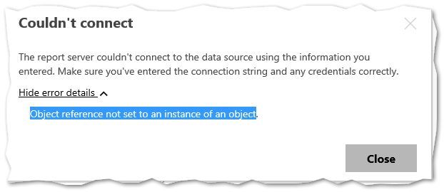 Connecting from SSRS 2016 to SSAS using HTTP/MSMDPump and Basic ...