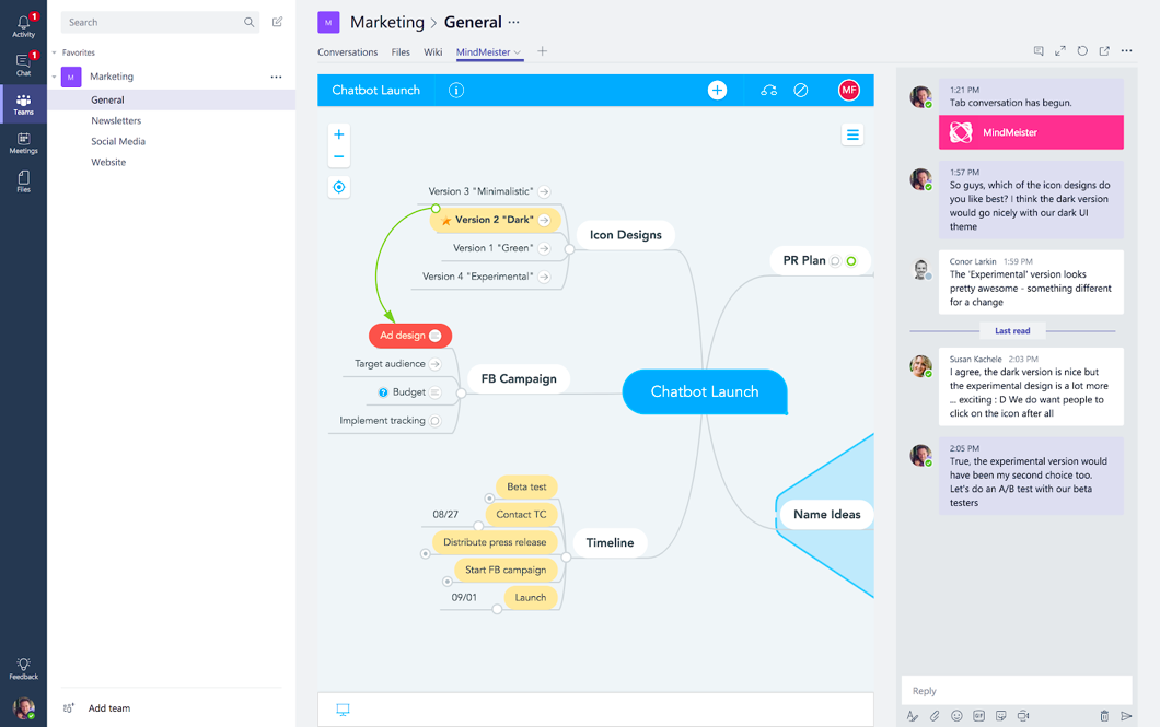 Create and Manage All Your Mind Maps in Microsoft Teams! | Microsoft ...