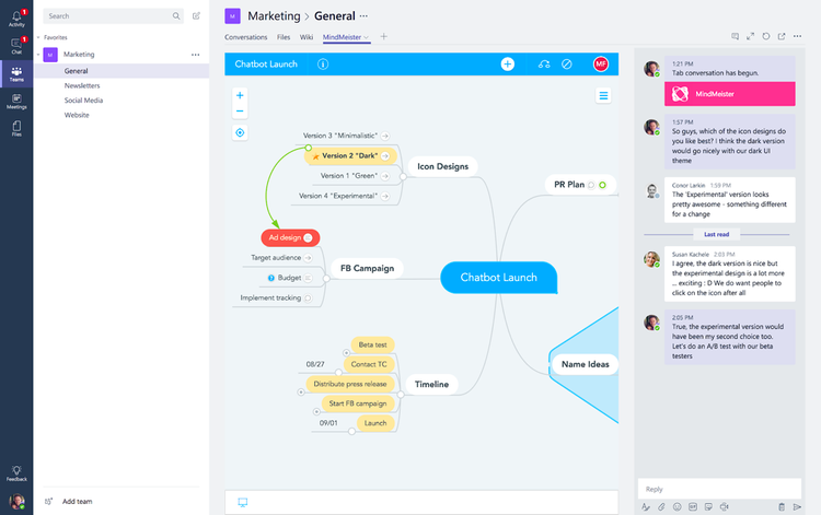 Create and Manage All Your Mind Maps in Microsoft Teams! | Microsoft ...