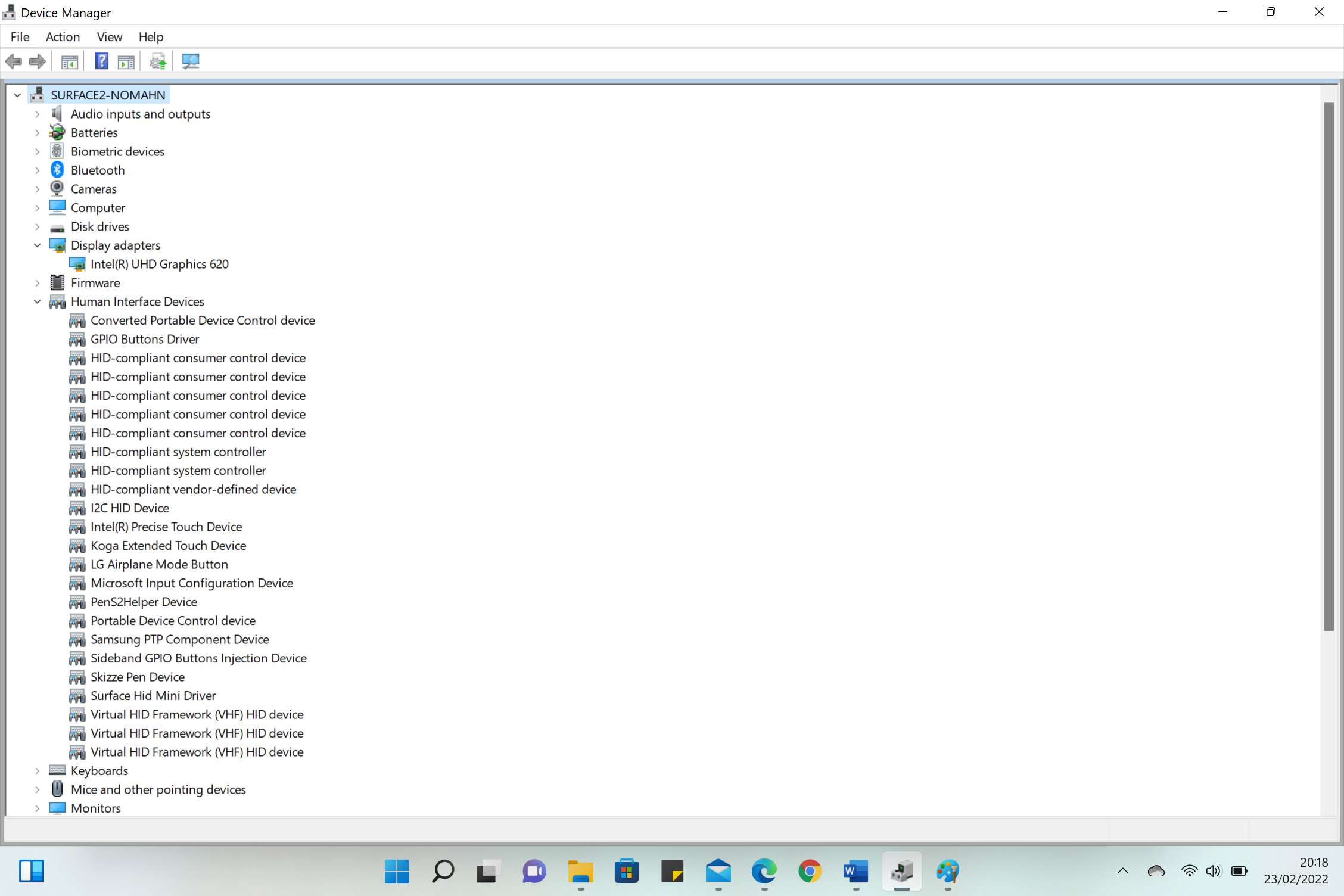 HID compliant touch screen driver missing now touch screen doesn't work ...