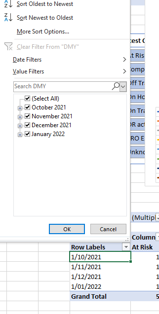 Changing the date format in Pivot table (Power Pivot) | Microsoft ...