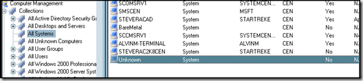 Unknown Computers in SCCM 2007 R2- how it works | Microsoft Community Hub