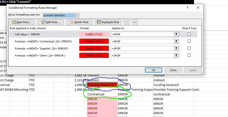 Conditional Formatting | Microsoft Community Hub