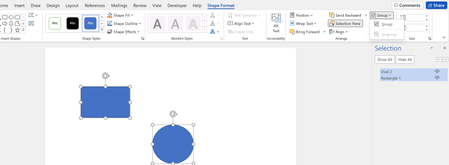 How do I select multiple items in Word so that I can move them at the ...