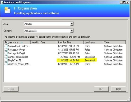 SCCM: Forcing a Task Sequence to Rerun | Microsoft Community Hub