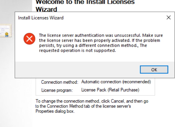 Microsoft Clearinghouse server connection issues + phone line is dead ...