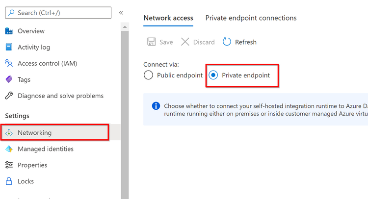 How to connect ADF to SQL Server on Azure VM using Private Endpoint ...