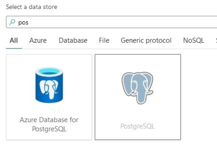 How to communicate with On-premise Postgresql Database from Azure data ...