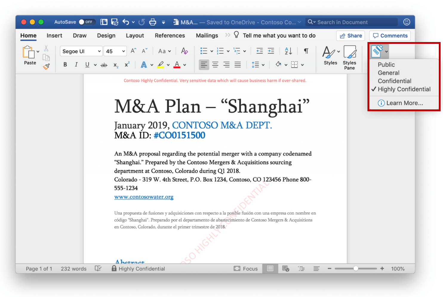 New labeling capabilities in Office apps helps you protect sensitive ...