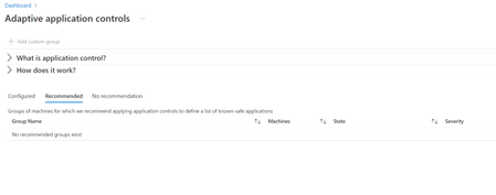 Security Control: Apply adaptive application control | Microsoft ...