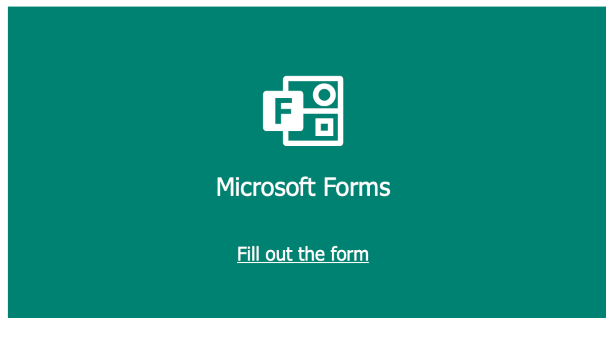 Microsoft Forms embed in a modal dialog not working | Microsoft ...