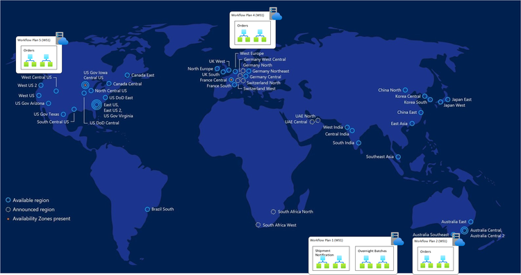 Organizing logic apps workflows with Logic Apps Standard