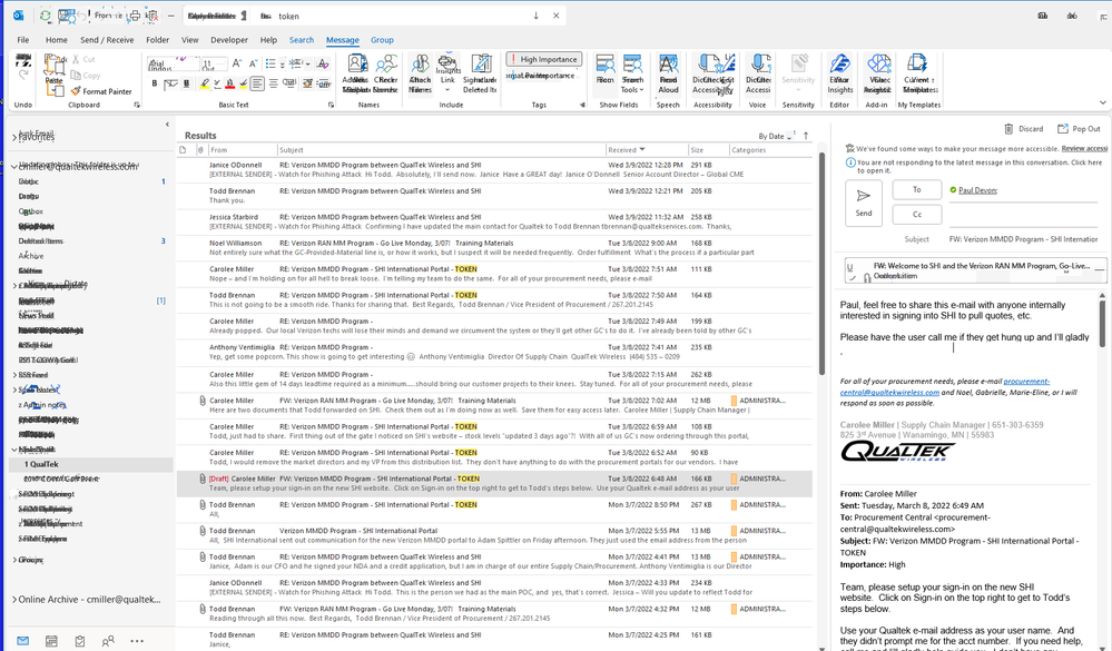 Weird Ghost Images appearing in Toolbars in Outlook | Microsoft ...