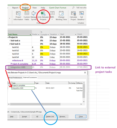 This project contains links to one or more data sources | Microsoft ...