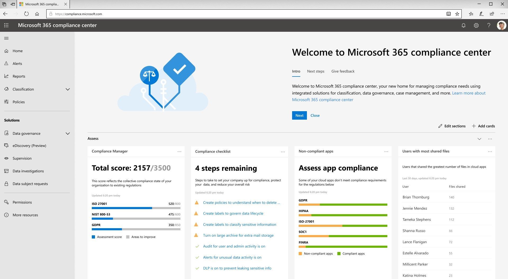 Introducing the new Microsoft 365 security center and Microsoft 365 ...