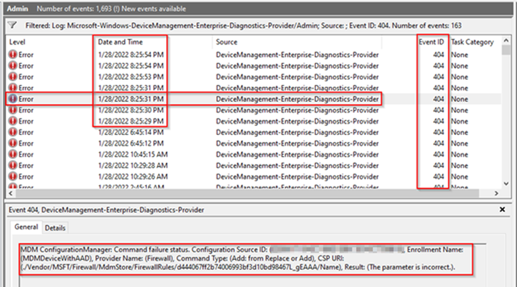 How to trace and troubleshoot the Intune Endpoint Security Firewall ...