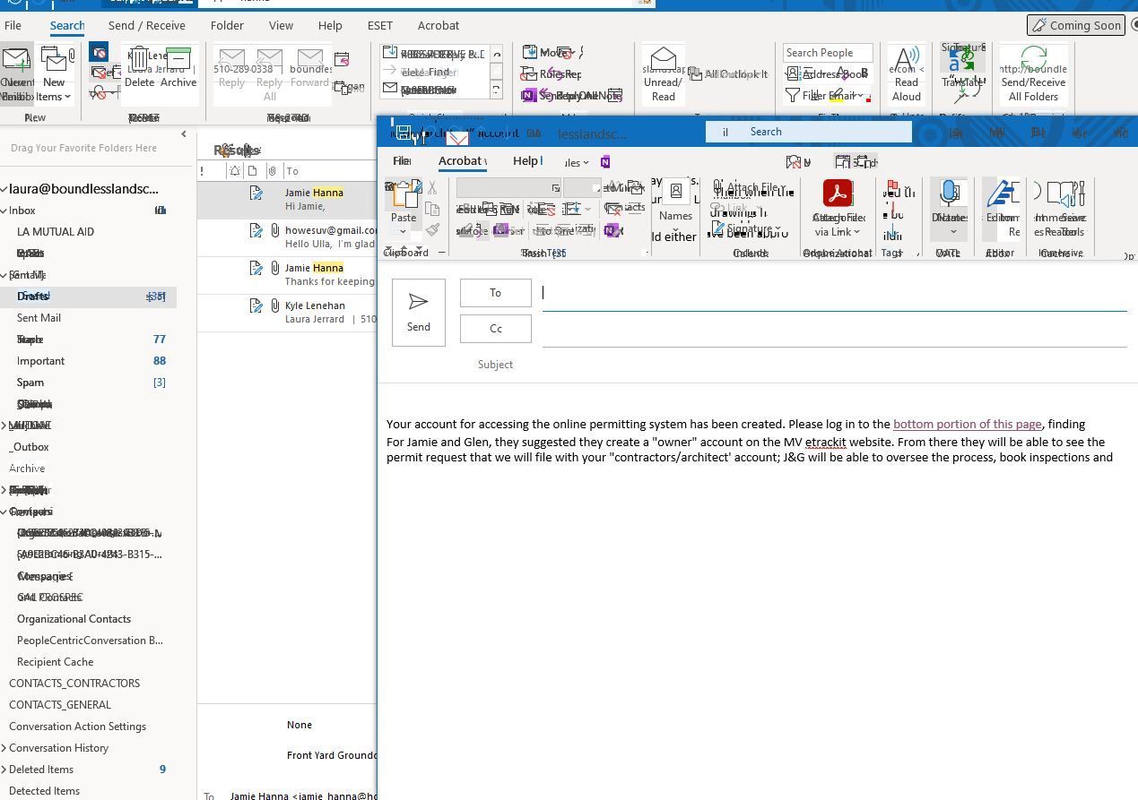 text and buttons in email and window mysteriously garbled | Microsoft ...