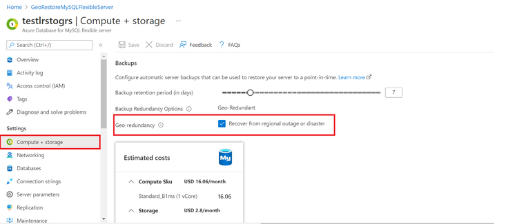 Migrate from locally redundant to geo-redundant backup storage for ...