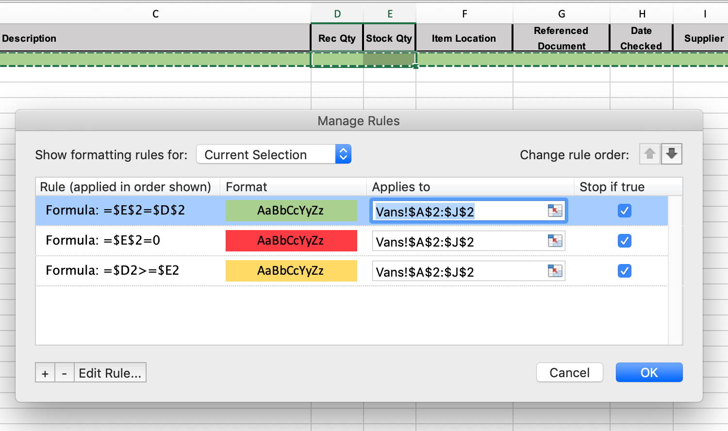 Conditional Formatting duplicating rules | Microsoft Community Hub